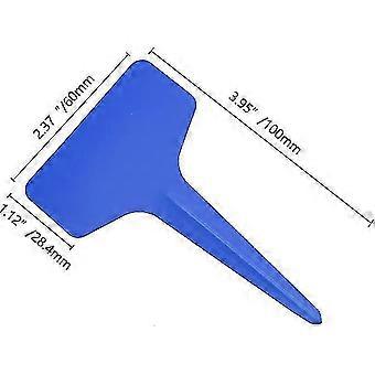 100 Plastic T-Type Labels for Garden Plants, Nursery, Yard, Flowers ...