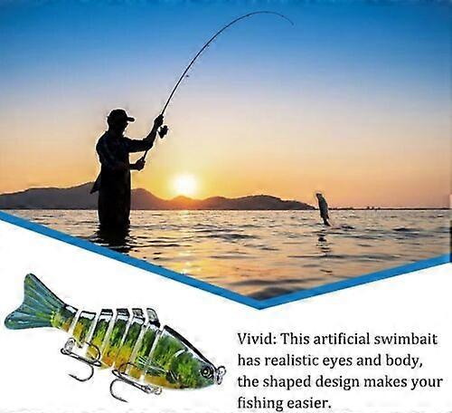 Fishing Gear - Bionic Swimming Bait, Robotic Fishing Lure, 3D Lifelike ...