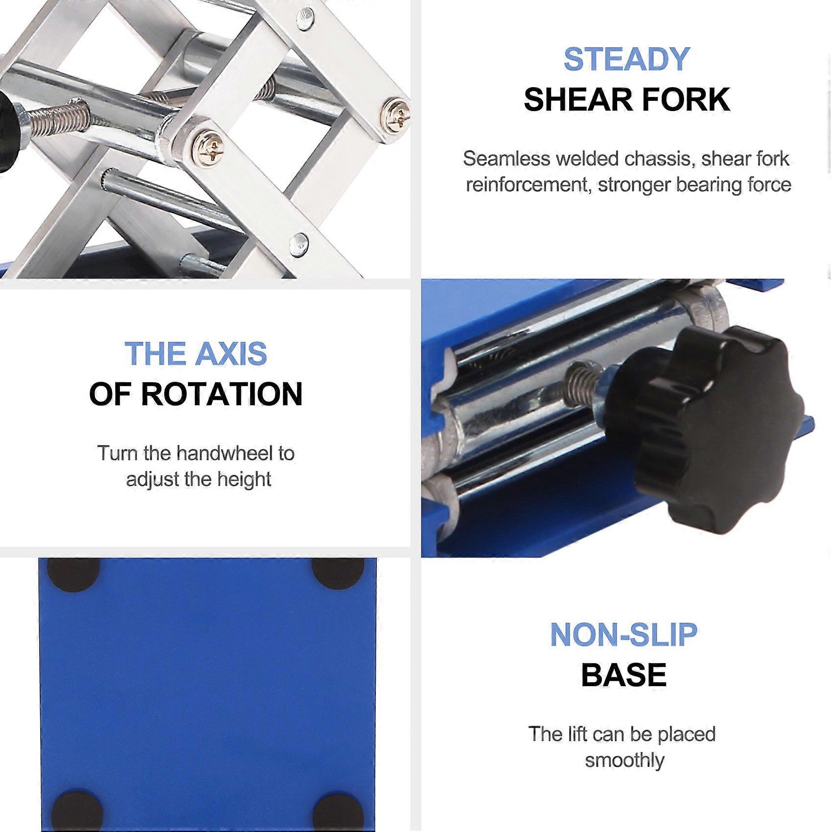 Aluminum alloy Laboratory Jack Scissor Lift Platform / Foldable Lifting ...