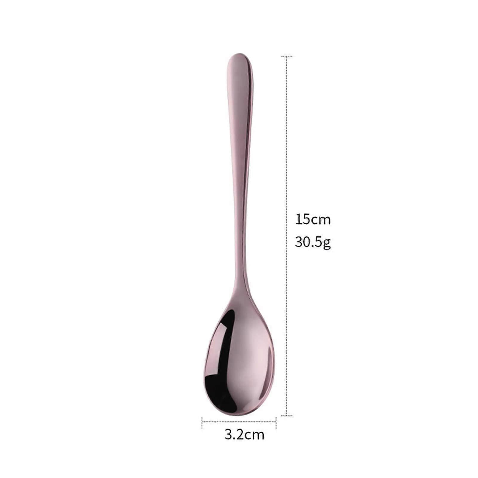 Ice Cream Scoop, Short Handle Stainless Steel Ice Spoon Cold Drink ...
