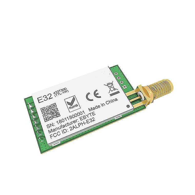 Sx1278 Lora 433mhz 30dbm 1w Serial Port Transceiver E32-433t30d Sma ...