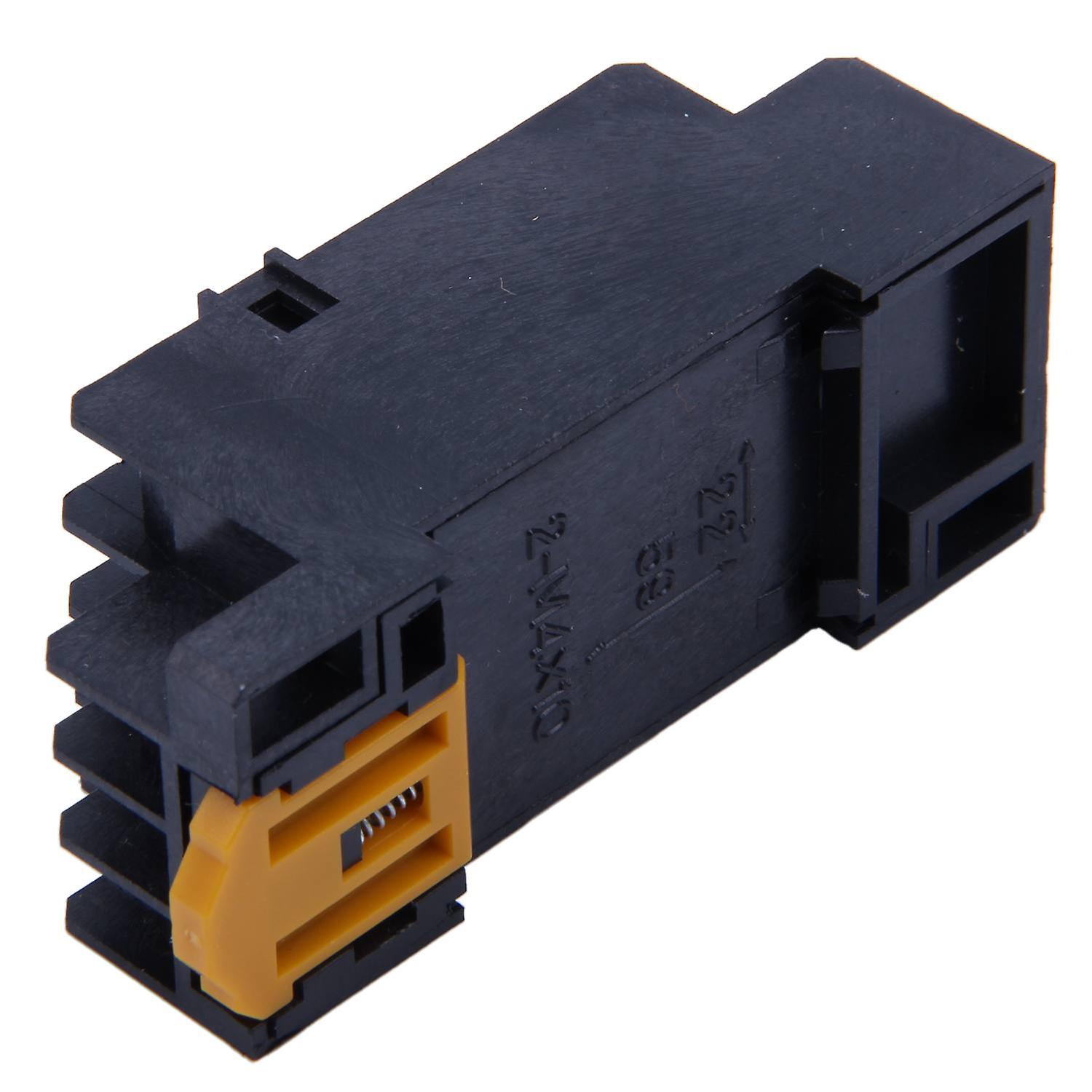 2PCS PYF14A DIN Rail Power Relay Socket Base 14 Pin for MY4NJ HH54P MY4 ...