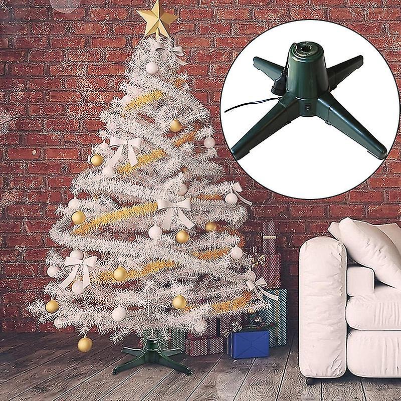 Electric Rotating Christmas Tree Stand Heavy Duty Xmas Tree Base ...