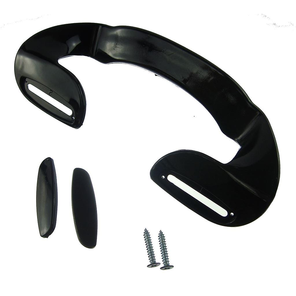 Hotpoint Universal Black Plastic Fridge Freezer Door Grab Handle ...