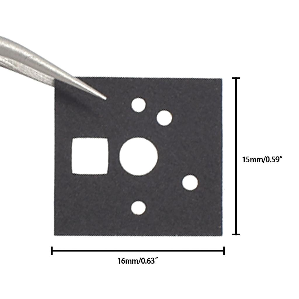 120pcs PORON Foam Mechanical Keyboard Switch Insulation Film Shaft ...