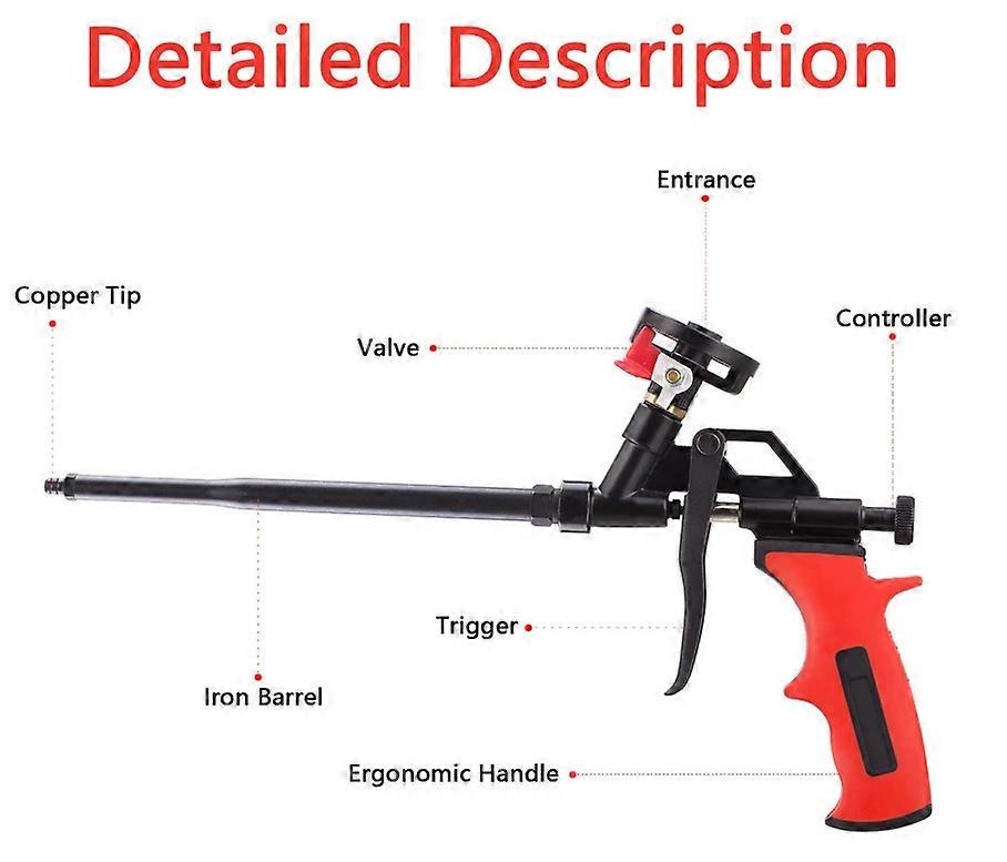 Foam Gun, Extensible PU Foam Gun, Professional Polyurethane Foam Gun ...
