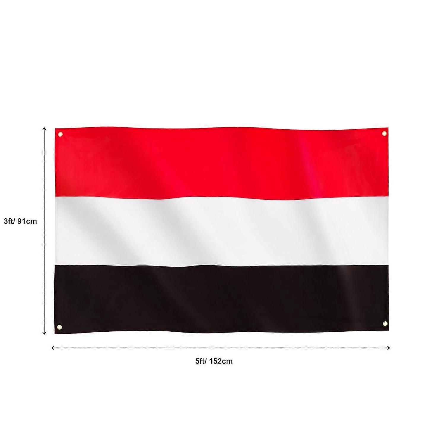 Yemen Flag, Arab Liberation Flag, Yemeni National Flag,Eyelet In Every ...