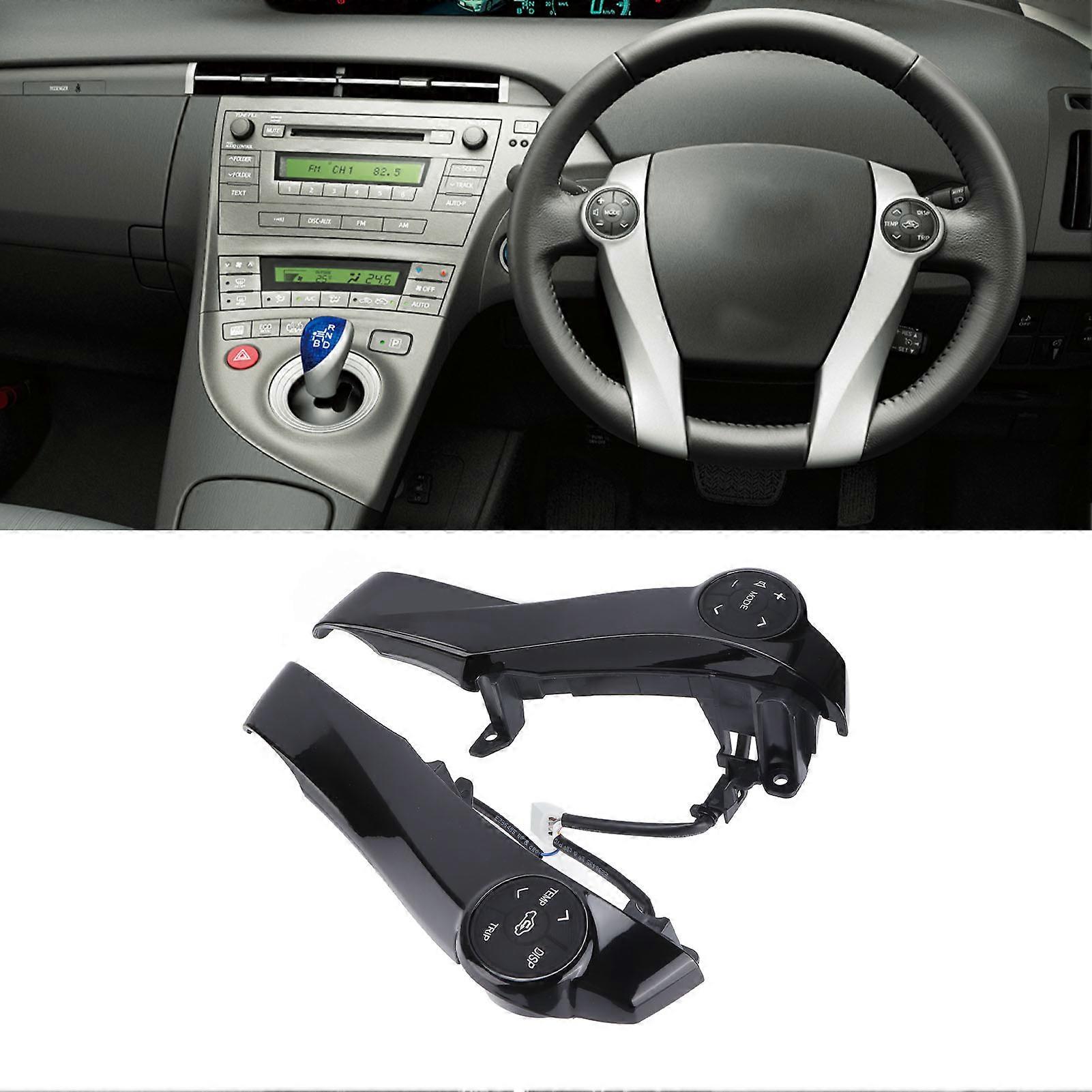 Black Steering Wheel Switch Multifunction Control Button Car ...