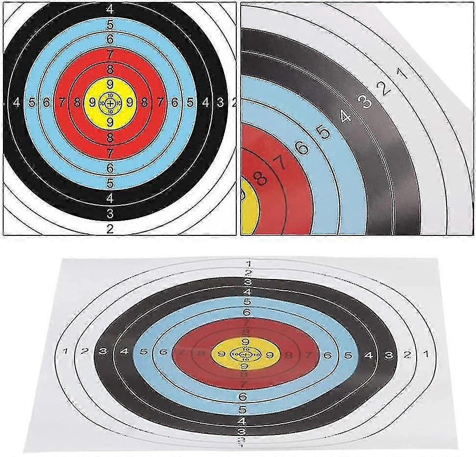 Archery Target Surface 30pcs Archery-shooting-paper 40 X 40 Cm | Fruugo UK