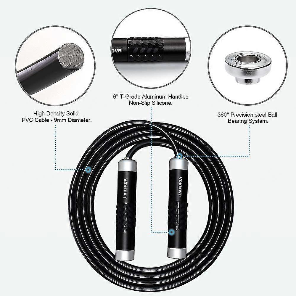 Weighted Jump Rope - Heavy Jump Ropes With Adjustable | Fruugo UK