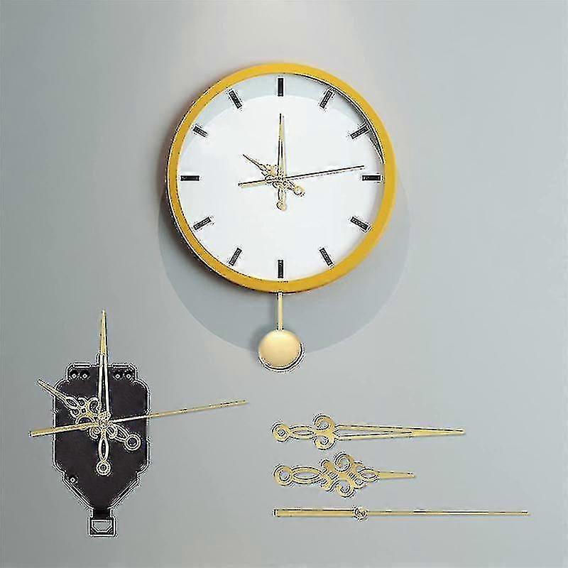 Wall Silent Pendulum Quartz Clock Movement, Pendulum Clock Mechanism ...
