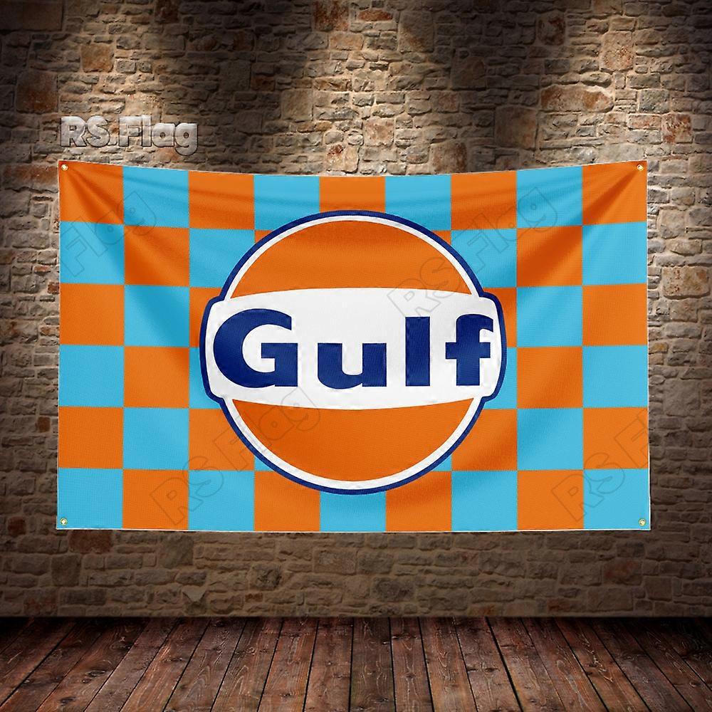 3x5 Fts Gulfs Flag Polyester Full Color Printed Oil Flags for Decor ...