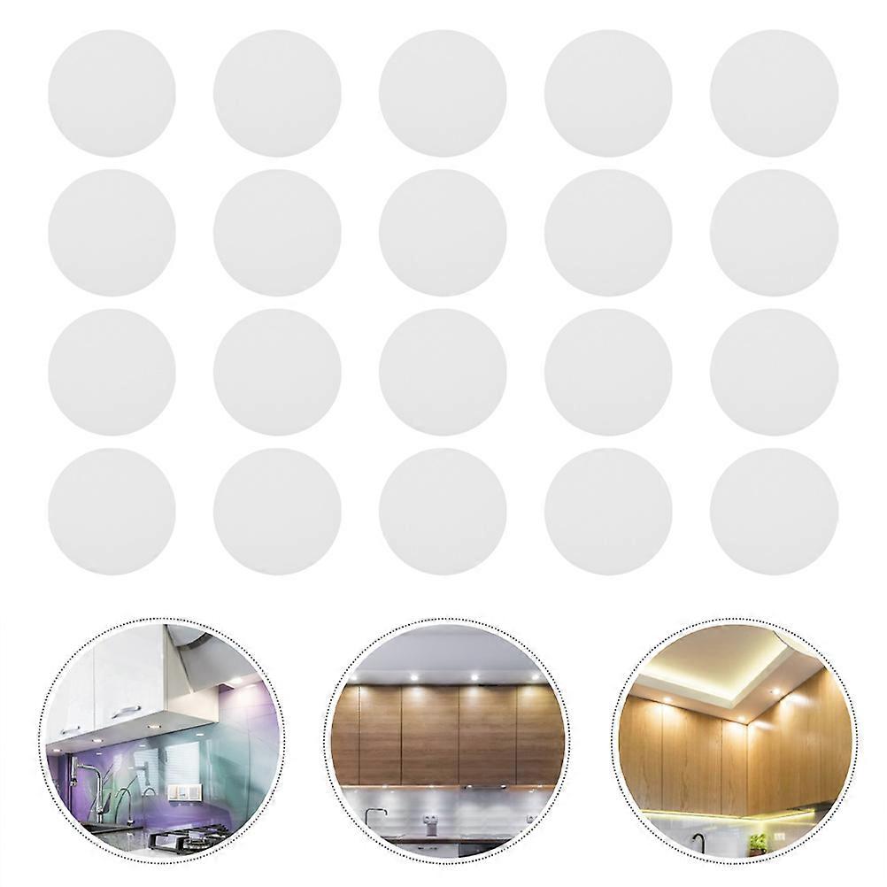 20pcs Recessed Lighting Cover Downlight Diffusion Plates Round ...