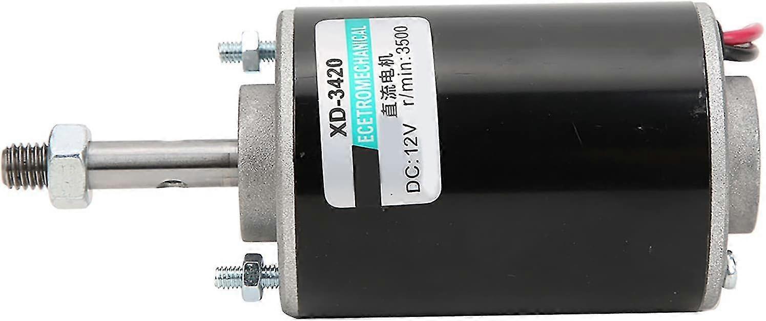 Reversible Electric Gear Motor, 12/24v 30w High Speed Cw/ccw Permanent ...