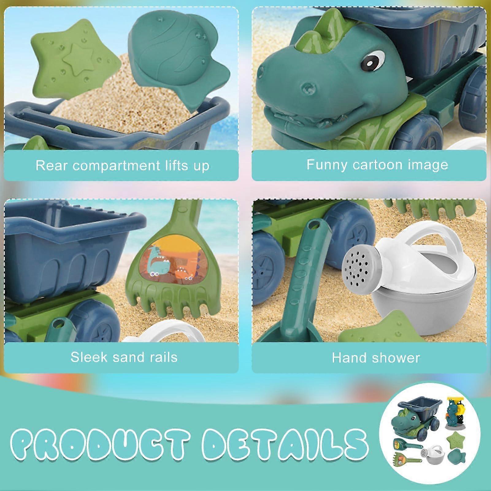 Sand Toy Sand Mould Set, Dinosaur Sandbox Toys, Animal Sand Molds With ...