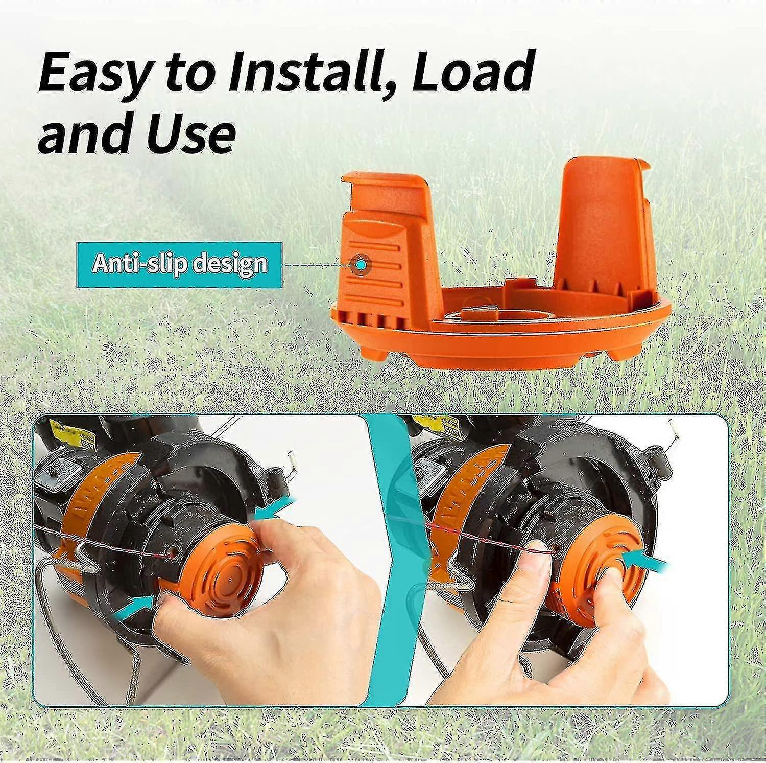 Spool Cap Cover For Worx,trimmer Replacement Spool Cap Covers For Worx ...