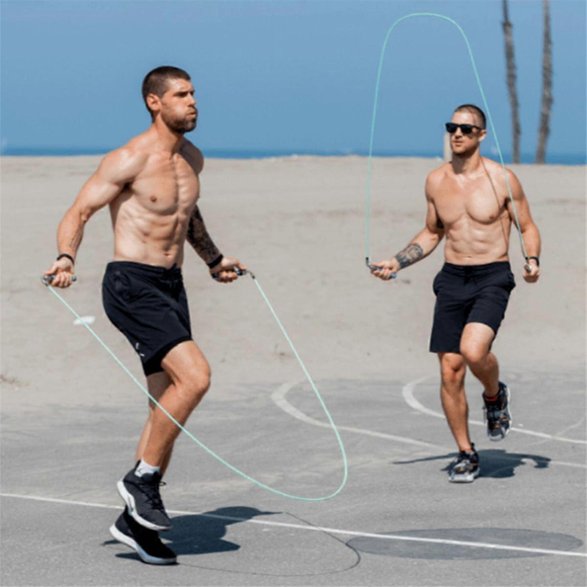 Weighted Skipping Rope Weighted Skipping Rope High-Speed Anti ...