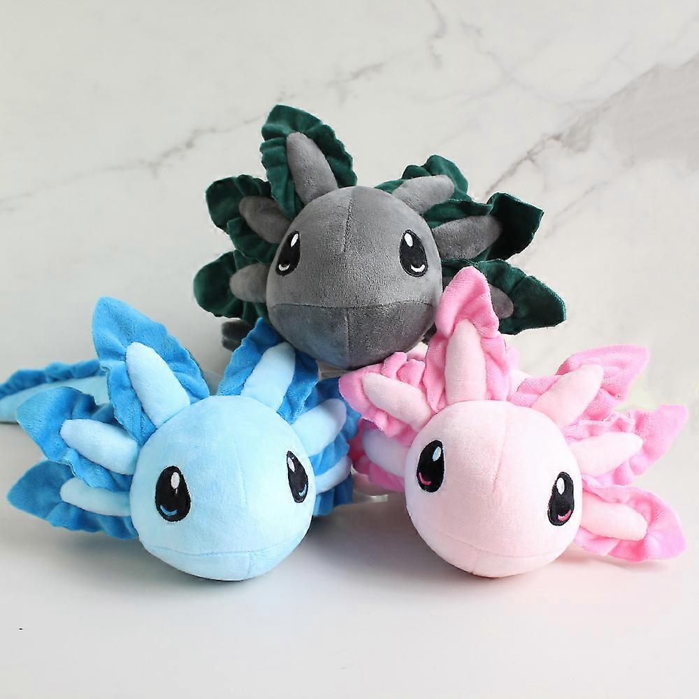 30cm Blue Axolotl Plush Toy Soft Stuffed Animal Cartoon Plushie Axolotl ...