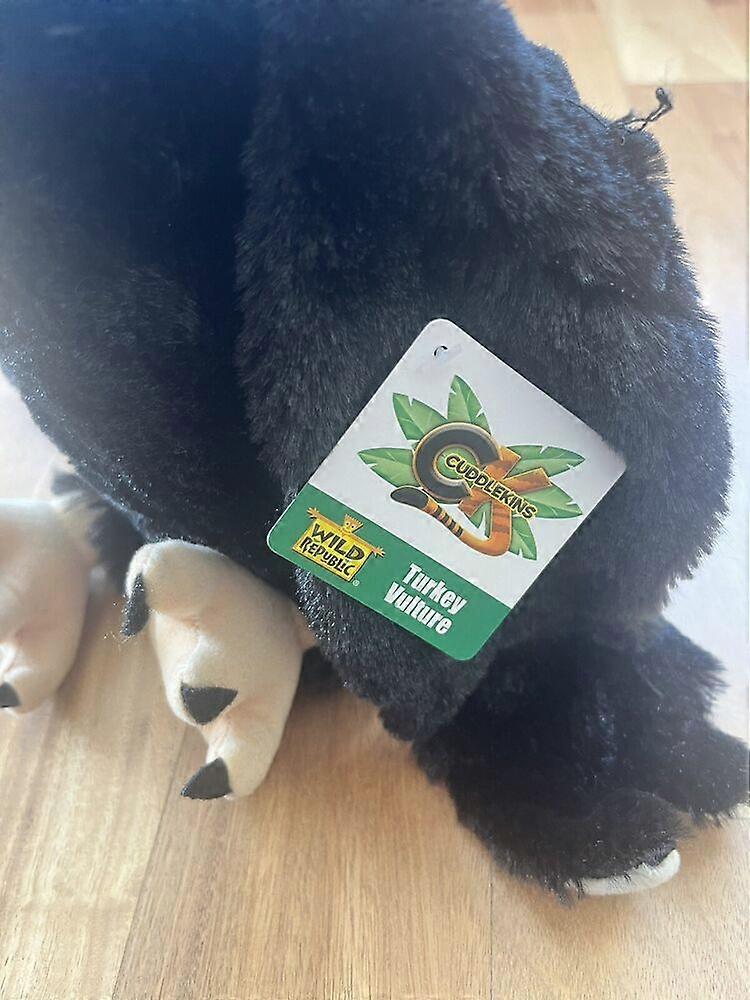 Wild Republic Cuddlekins NWT new plush Turkey Vulture buzzard stuffed ...