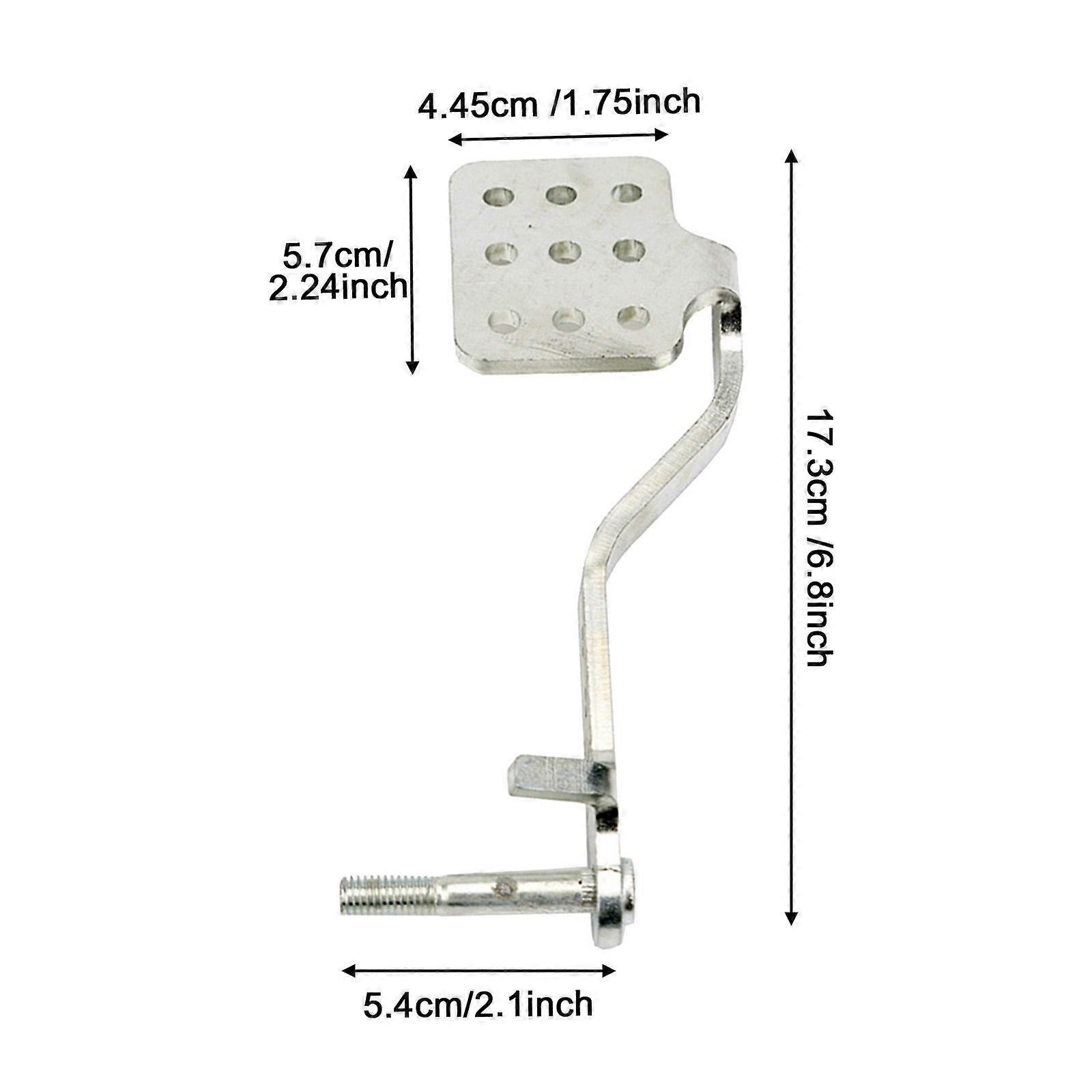 Go Kart Pedals Sturdy Brake Throttle Pedal for Drift Trike 212cc Carter ...