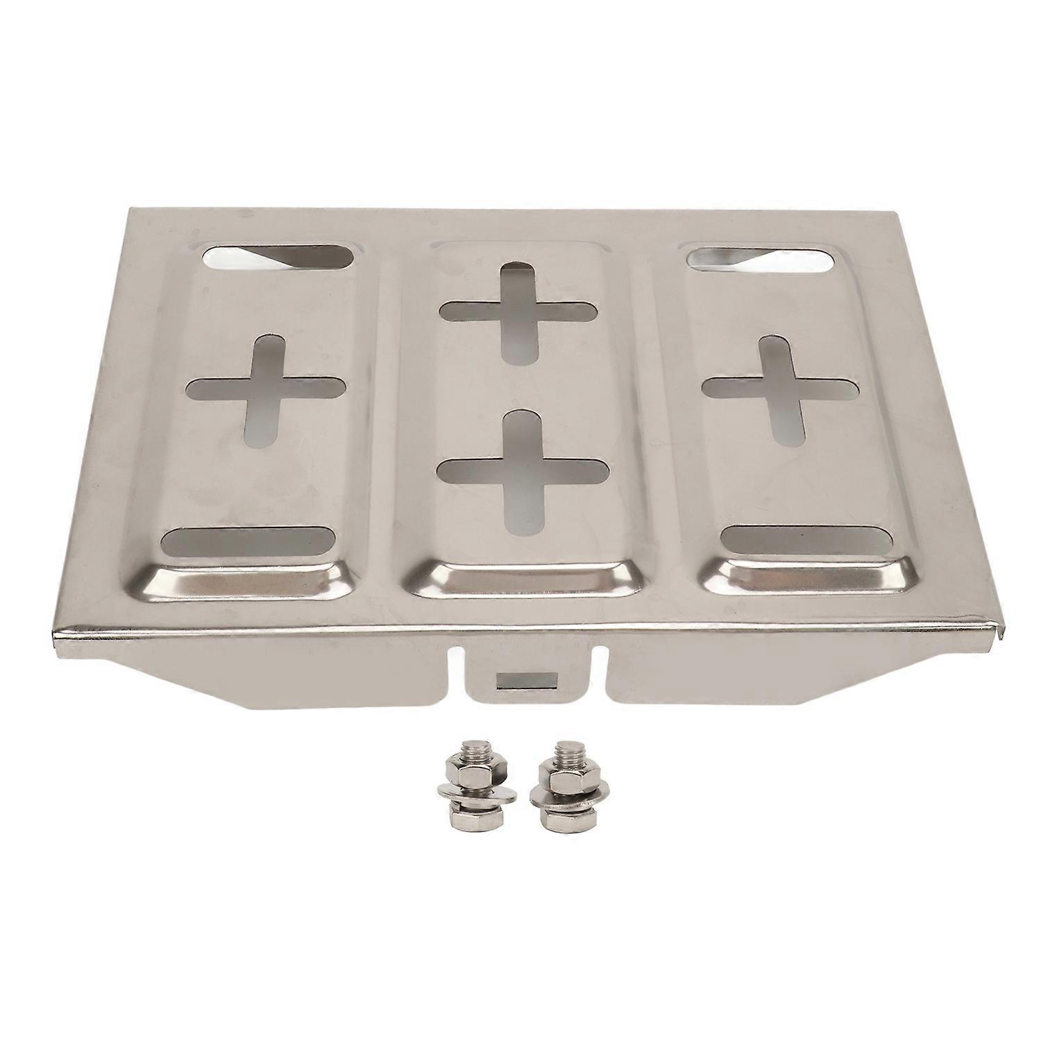 193 X 285mm Battery Tray Stainless Steel Sturdy Reliable Battery ...
