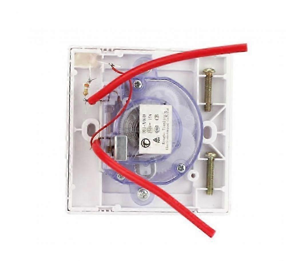 120 Min Timer Switch, AC 220V 15A Intelligent Mechanical Countdown ...