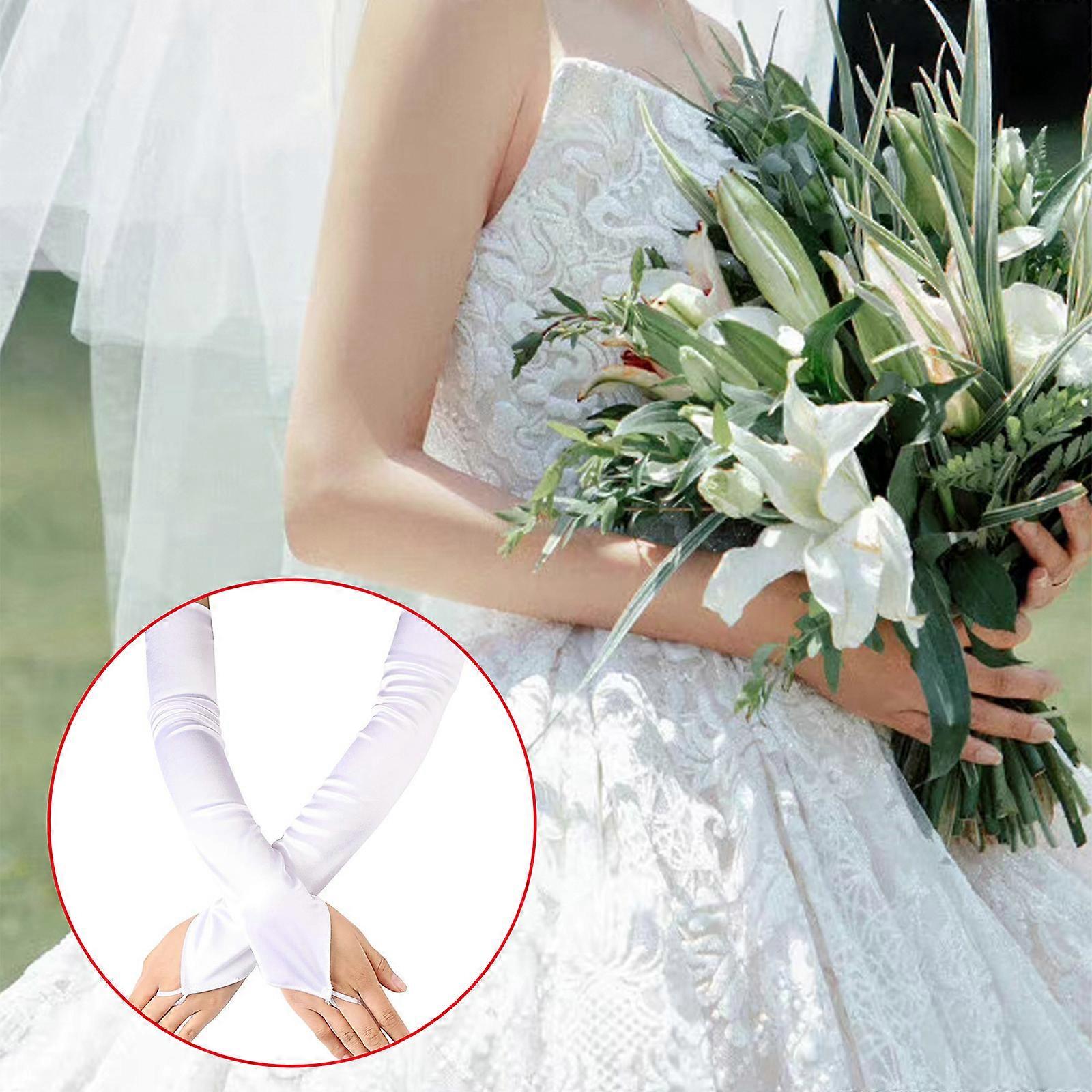 Gloves Fashion Prom Gloves Stage Performer Gloves Party Costume Gloves ...