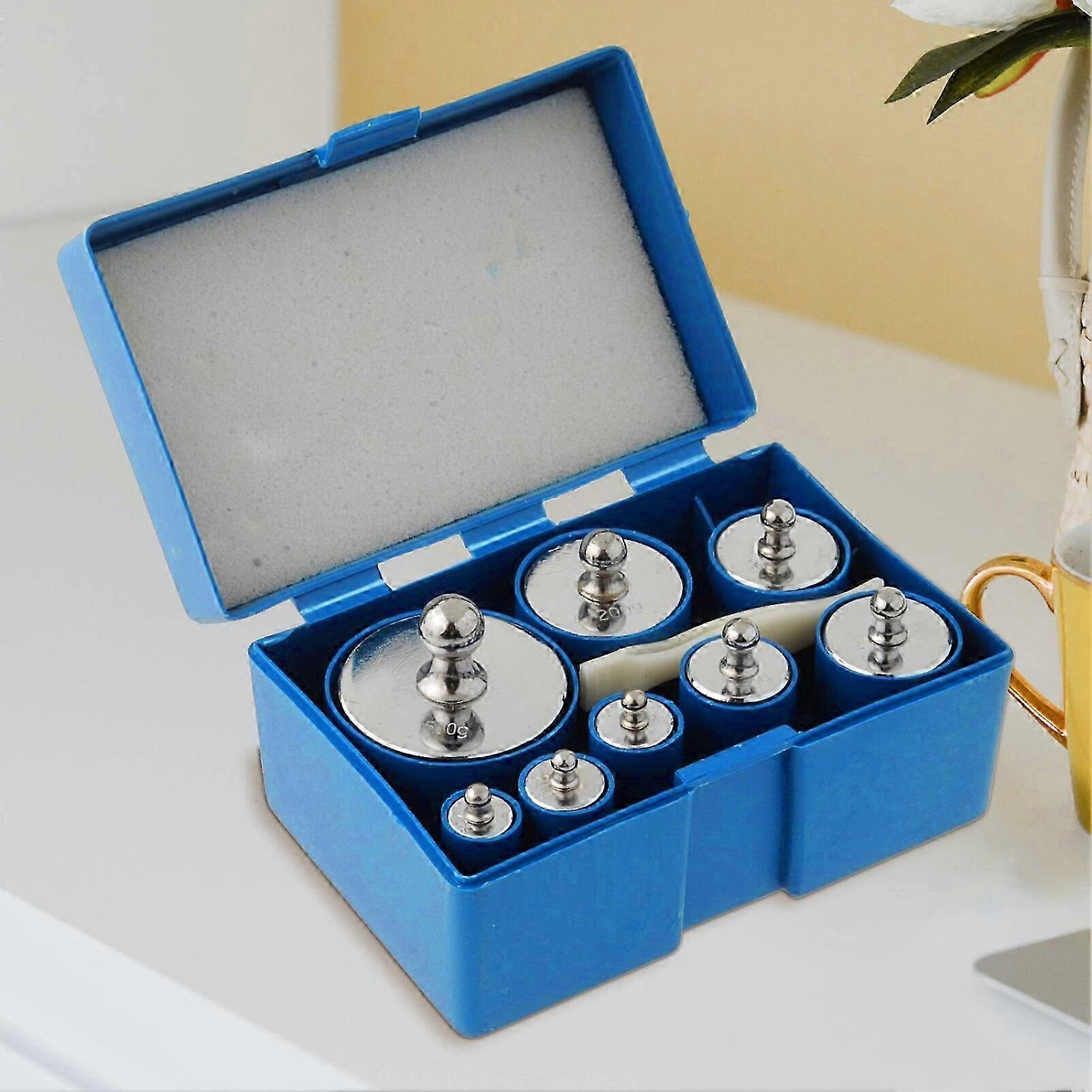 1000g Calibration Weight Set Scale Calibration Weight Kit 10g 20g 20g 50g 100g 100g 200g 500g ...