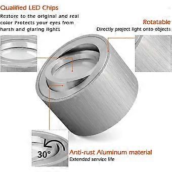 Silver 5W Bulb LED Module Including 400LM 3000K Warm White Round ...