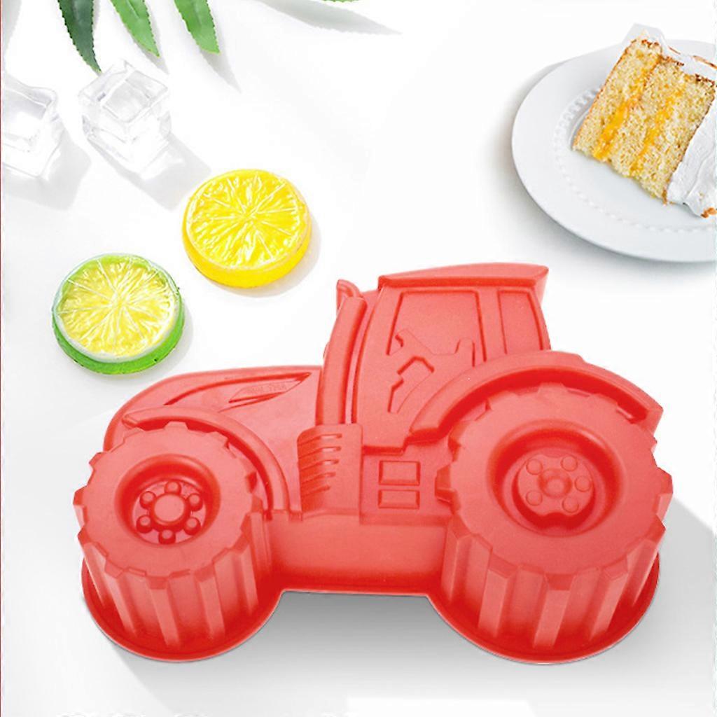 Chocolate Candy Sugar Craft Exquisite Tractor Paste Mold Cake ...