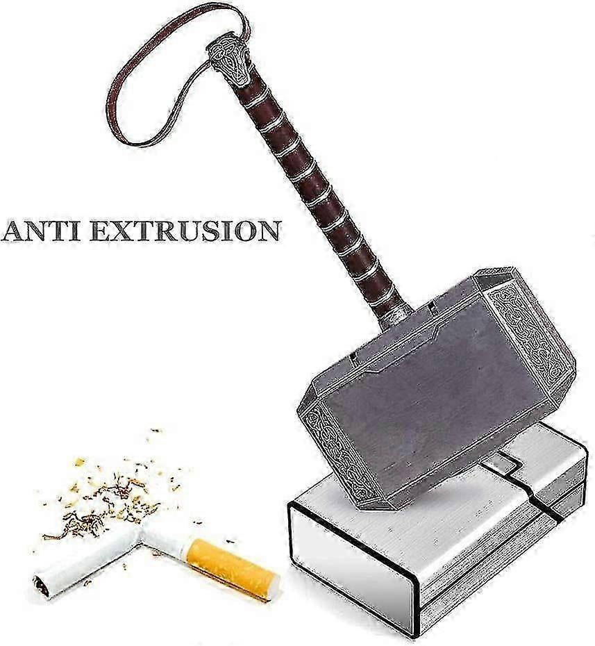 Aluminum Flip Top Cigarette Case, 20 Cigarettes Capacity Portable ...