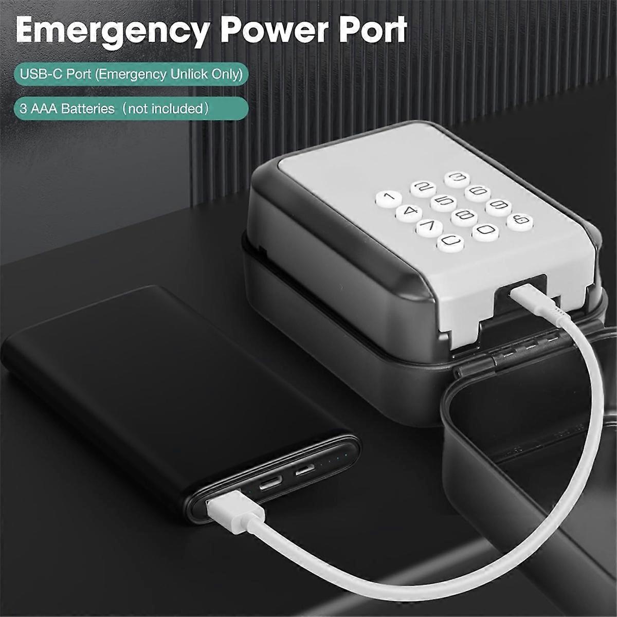 Smart Key Lock Box Electronic Bluetooth Lock Box with APP Control ...