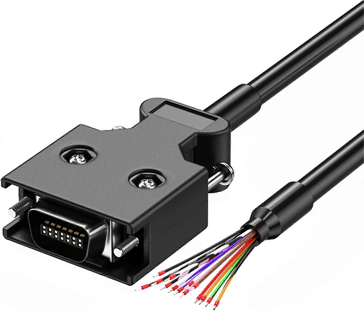 SCSI Cable 2m with CN14P Screw Lock Connector for Tape Drive and ...