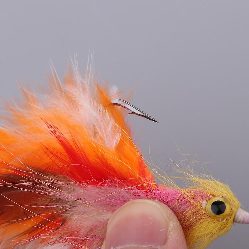 3x 6 "Fly Fishing Saltwater Fly Streamer Steelhead Salmon Striper ...