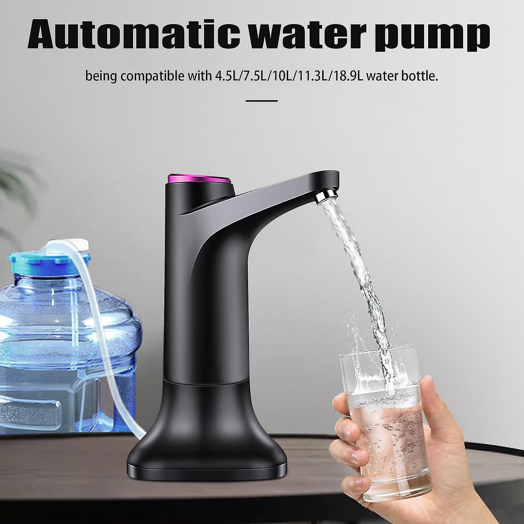 Electric Water Bottle Pump With Base Usb Water Dispenser Portable ...