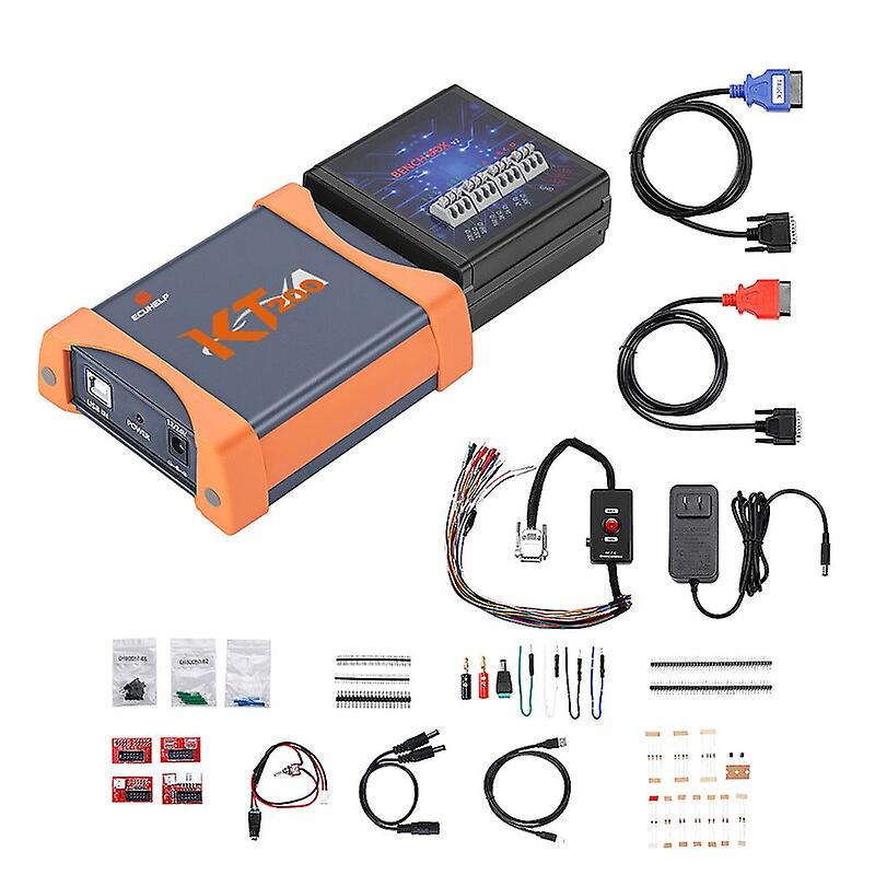 Online kt200 ecu programmer support dtc code removal obd2 boot bdm jtag ...