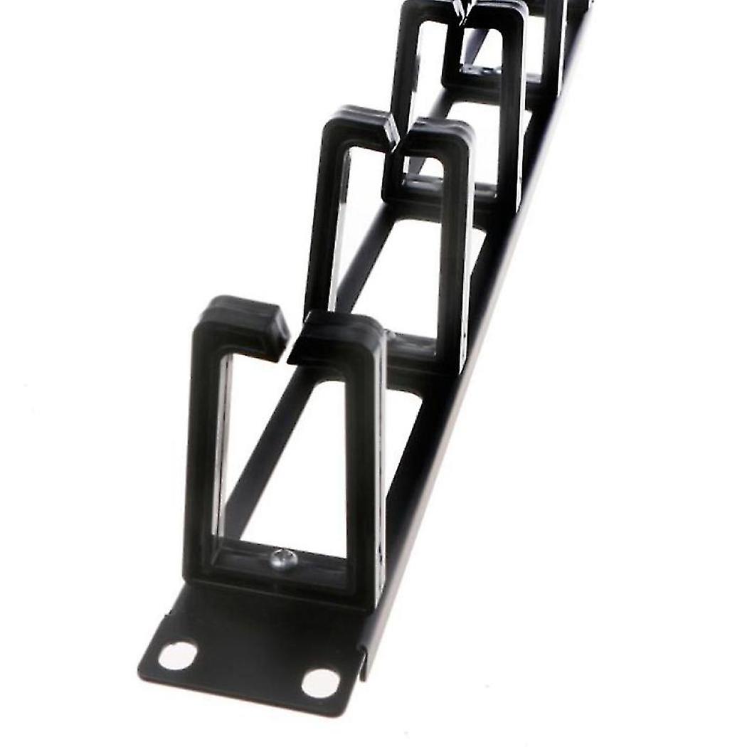 19 Inch 1u Rack Cabinets Cable Management Network Organizer Hollow ...