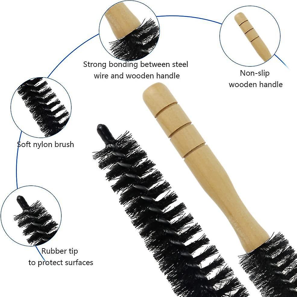 2 Pack Radiator Brush Radiator Cleaning Brush 75cm Long and Flexible ...