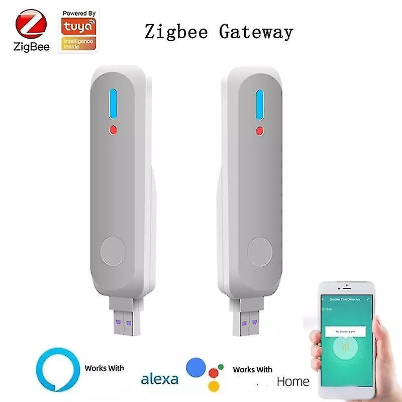 MINI Hub Tuya Zigbee 3.0 USB Smart Gateway Hub Wireless Zigbee Connect ...