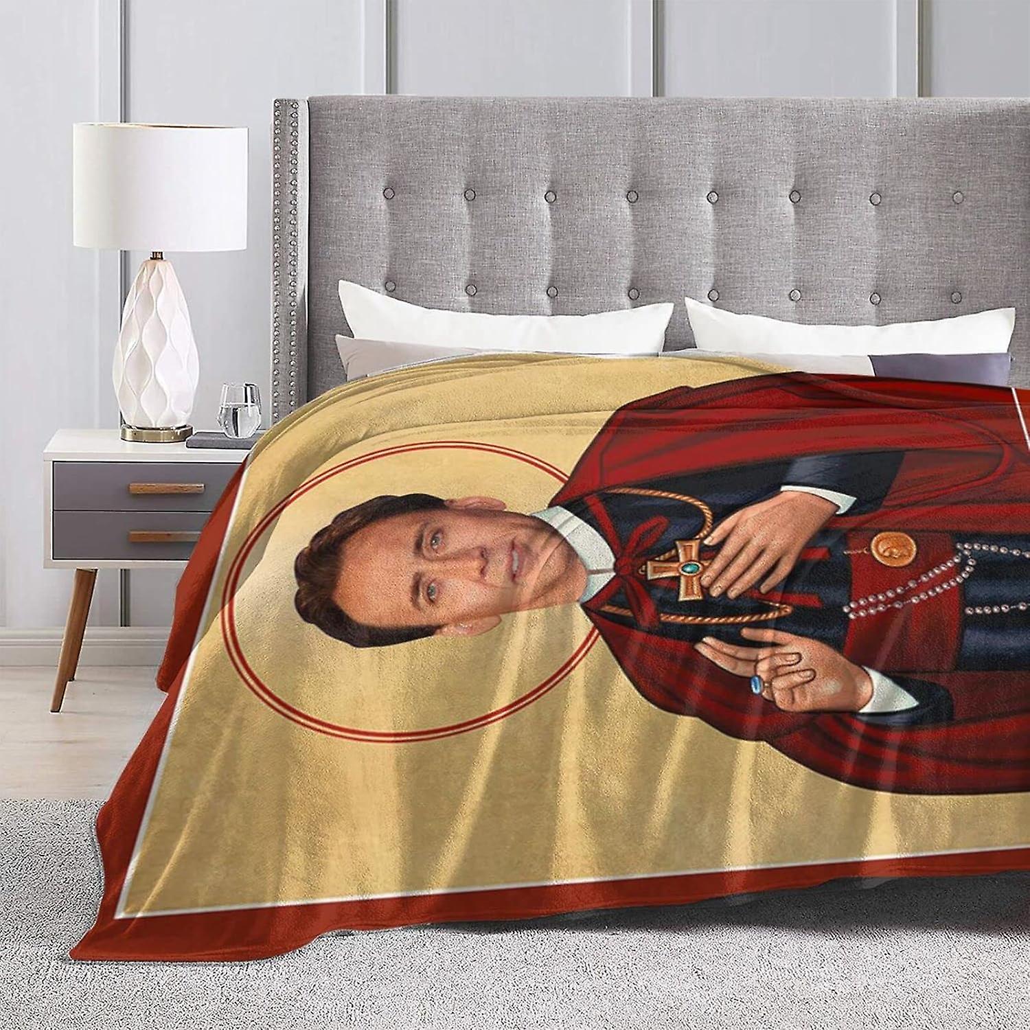 Kast tæppe Hyggeligt letvægts varmt ultrablødt mikrofleecetæppe Nicolas ...