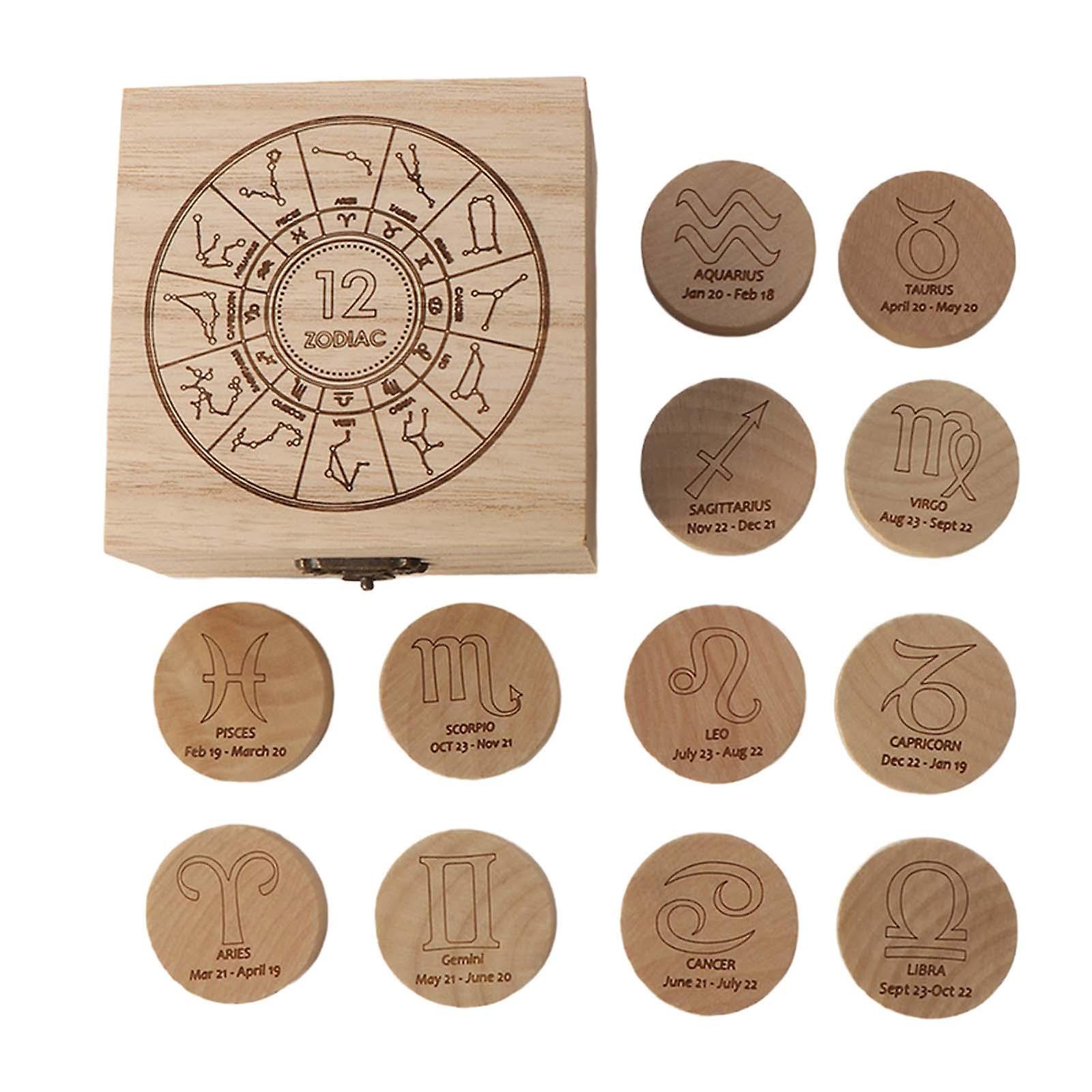 Wood Runes Set Divinatory Tools Witch Supplies Witch Gift Symbol Chart ...