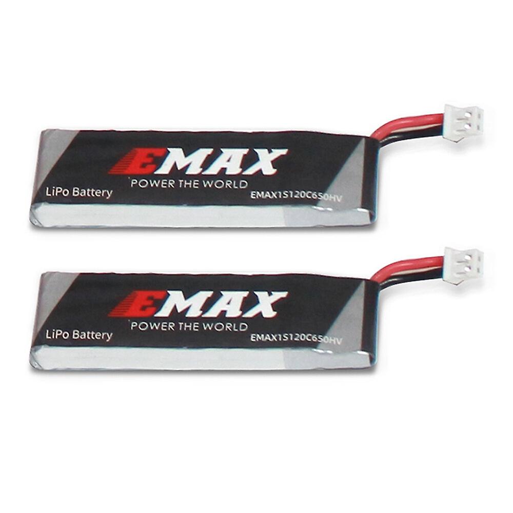 3PCS EMAX 1S HV 3.8V 650mAh Lipo Battery PH2.0 for Emax Tinyhawk III ...