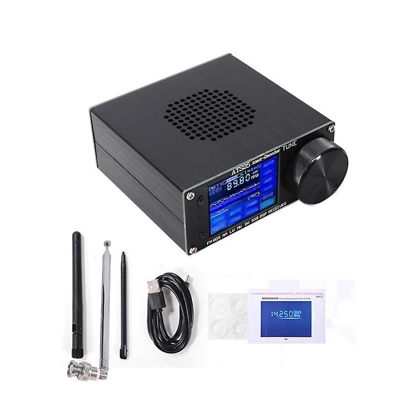 2024 ATS25 Max Decoder II Si4732 Radio Receiver with Enhanced 4000mAh Battery & Multi-Mode ...