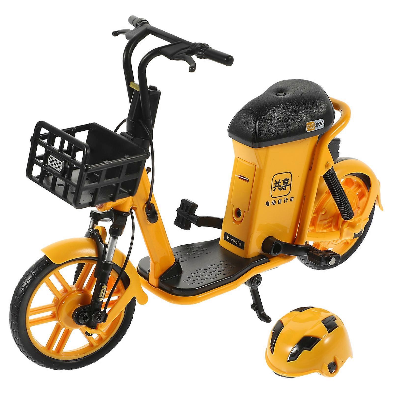 Electric Bicycle Model Alloy Pedelec Model Small Pedelec Ornament Home ...