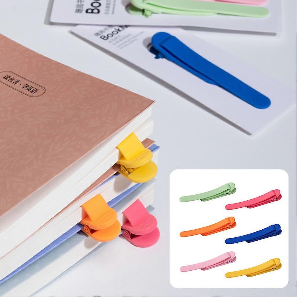 Read Bookmarks Anytime Smart Silicone Bookmark Clip Unique Reading ...