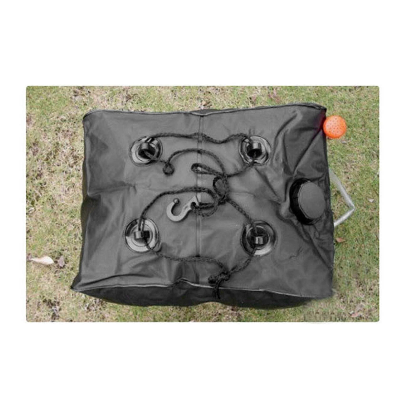 Outdoor Shower Tank Portable Camping Solar Shower Bag 10 Gallon Hiking ...