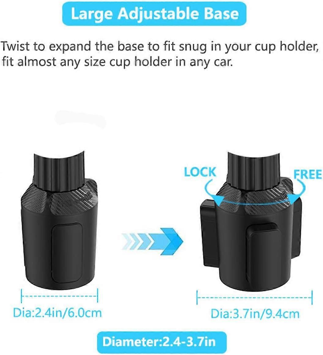 Car Tray for Eating Retractable Car Tray Tables 360-Degree Swivel Car ...