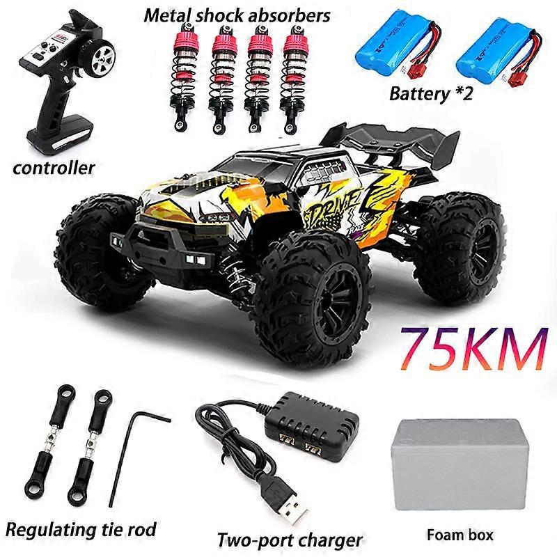 Rc Car Off Road 4x4 High Speed 70KM/H Remote Control Car with LED ...