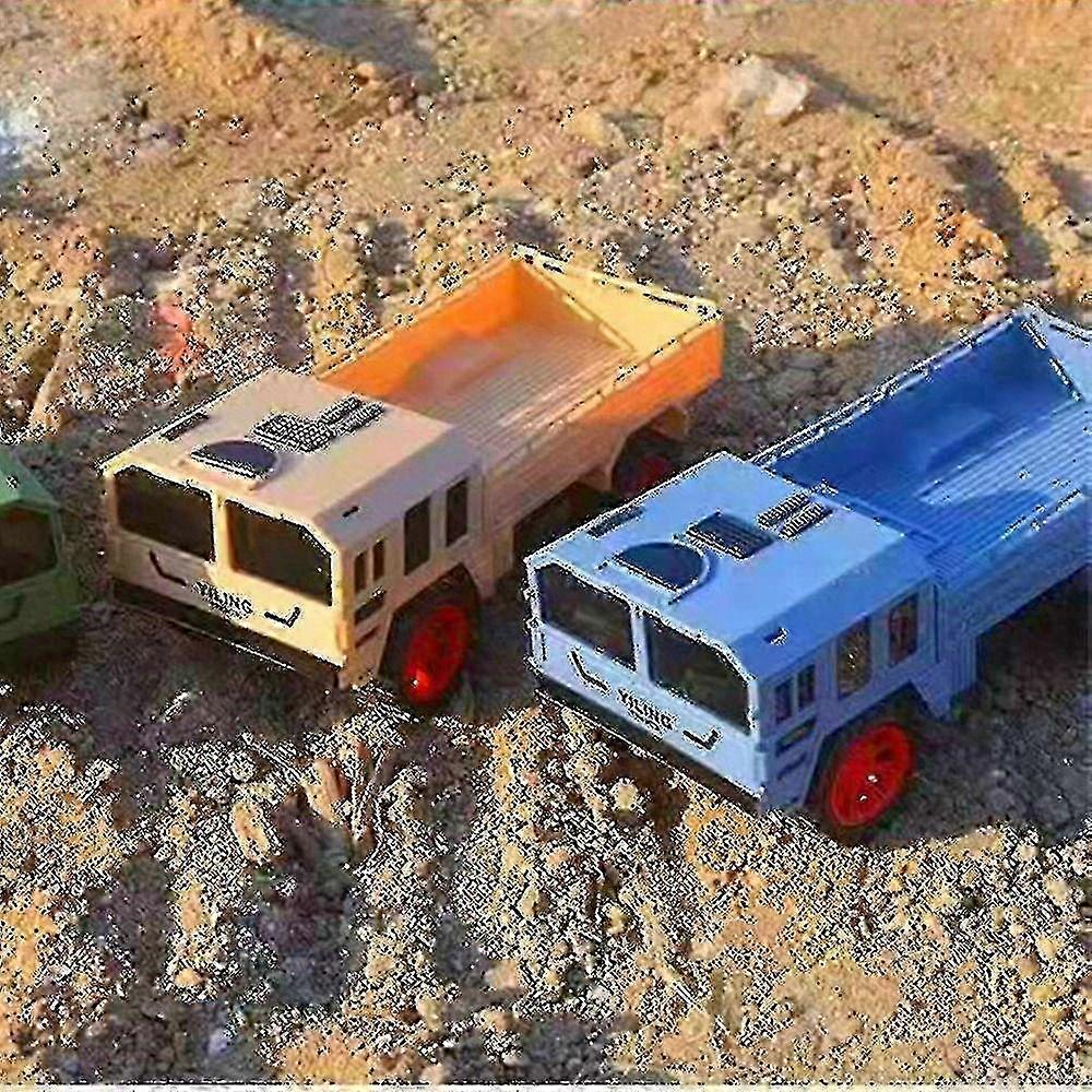 Stor Engineering Fordon Modell Plast Grävmaskin Dumper Bilar Leksak För ...