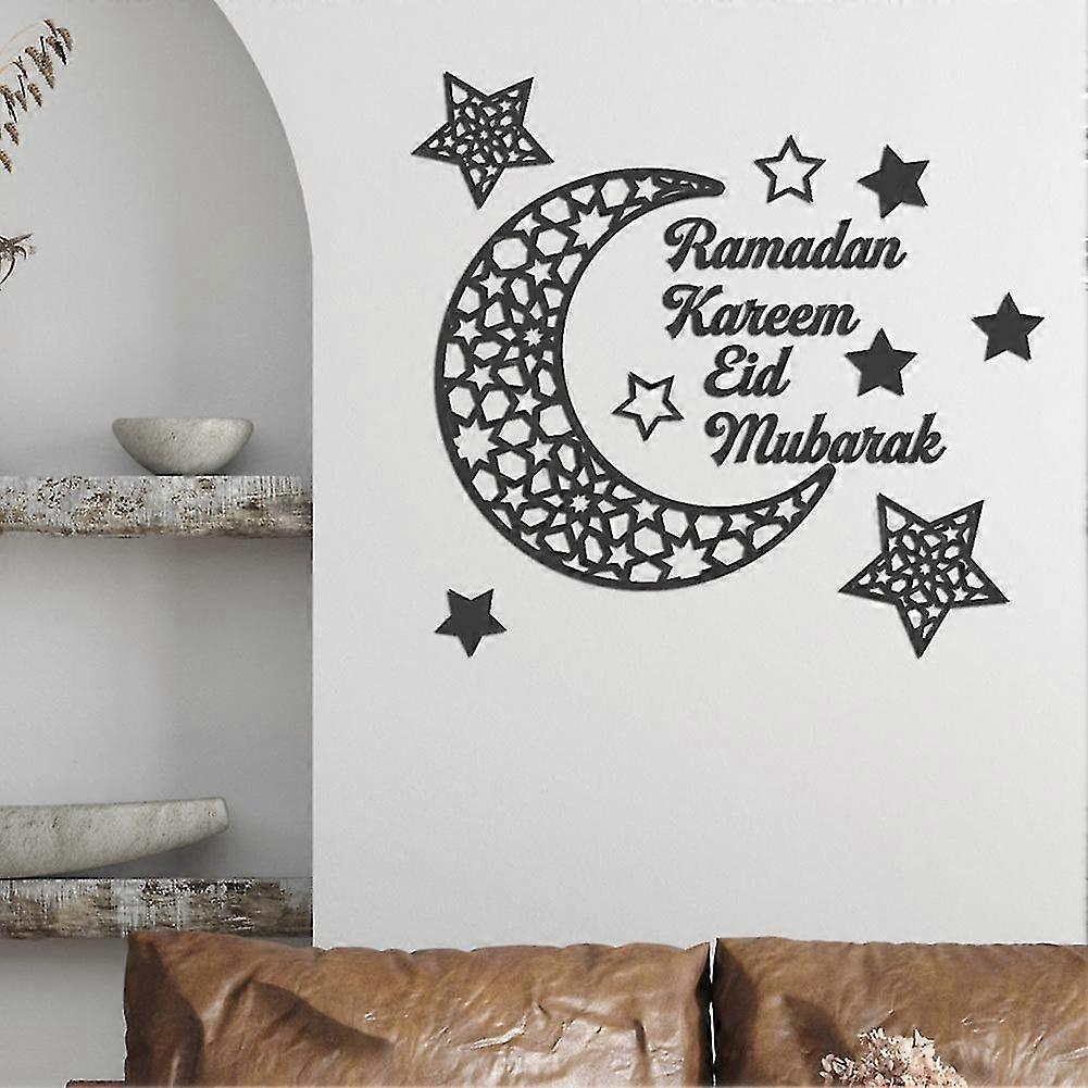 Ramadan Kareem Stickers Decorations Wall Eid Mubarak For Home Decor ...